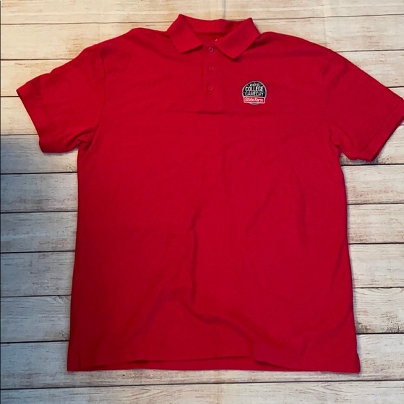Shirts | Mens Espn College Game Day Polo Size L | Poshmark